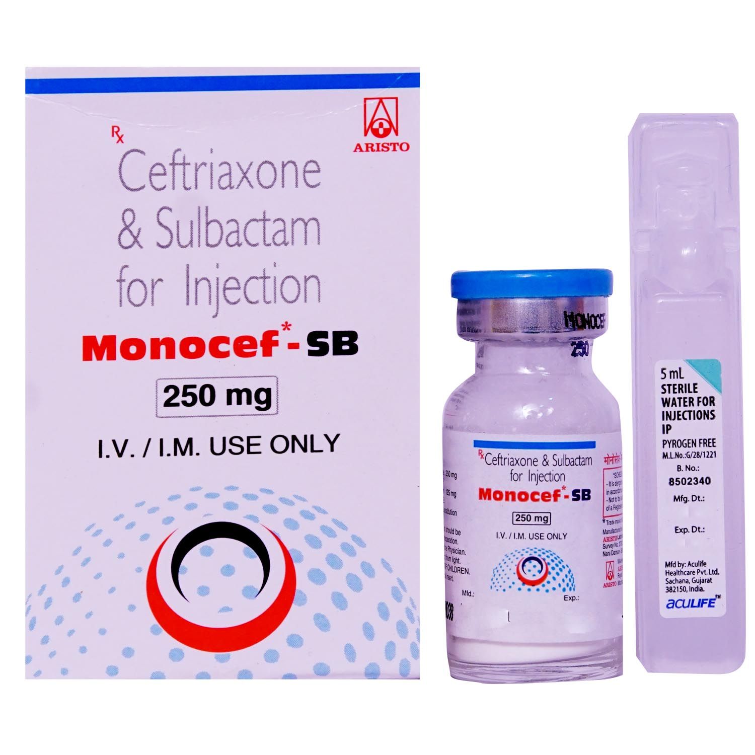 MONOCEF SB 250MG INJECTION | Uses, Side Effects, Price | Apollo Pharmacy
