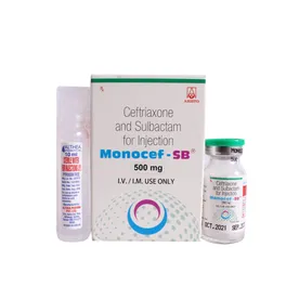 Monocef-SB 500 Injection | Uses, Side Effects, Price | Apollo Pharmacy