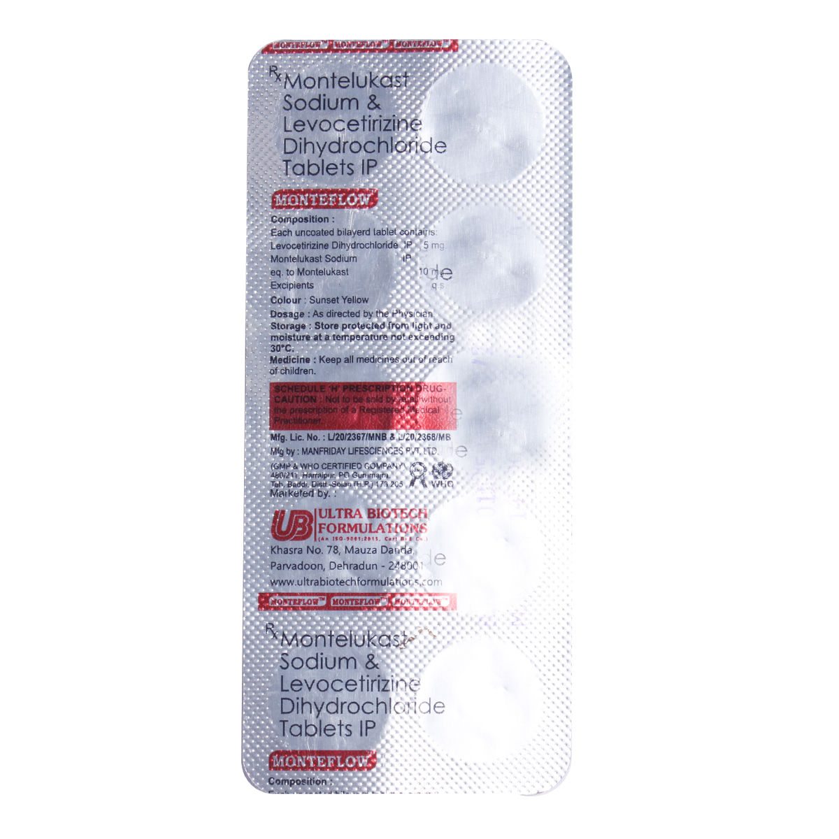 Monteflow Tablet | Uses, Side Effects, Price | Apollo Pharmacy