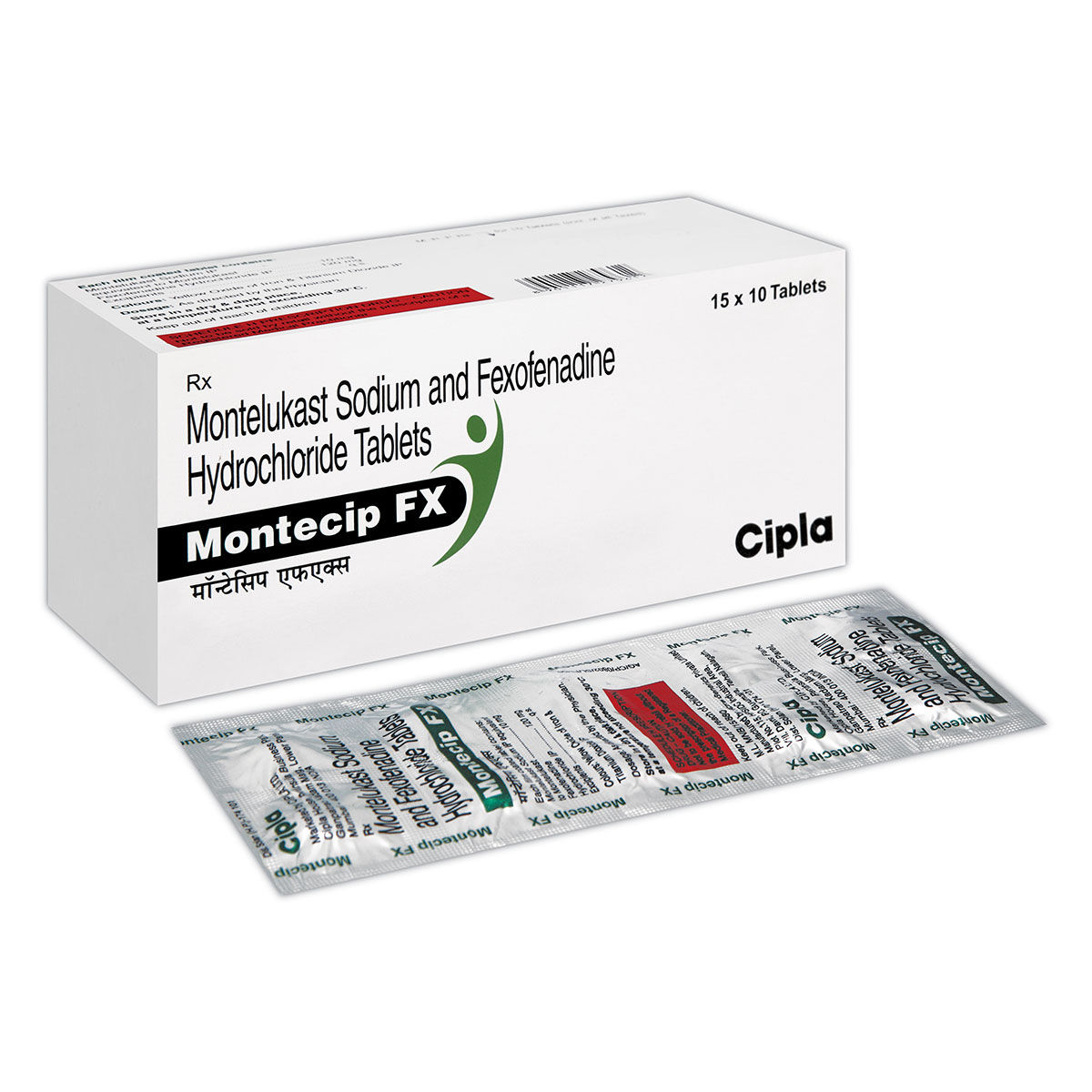 Montecip FX 10 mg/120 mg Tablet | Uses, Side Effects, Price | Apollo Pharmacy