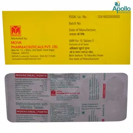 MOVACOBAL FORTE TABLET 1 | Uses, Side Effects, Price | Apollo Pharmacy
