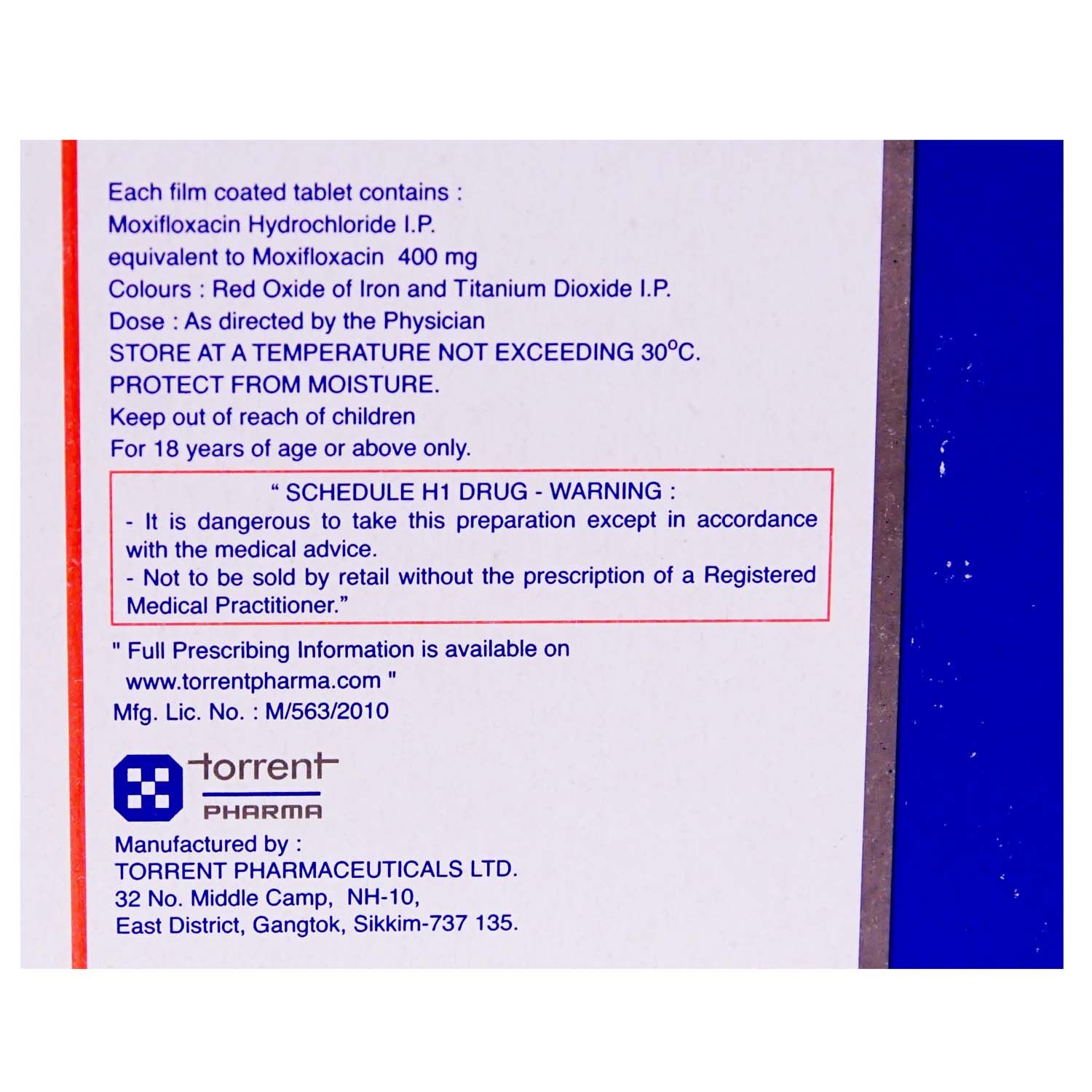 Moxif 400 Tablet | Uses, Side Effects, Price | Apollo Pharmacy