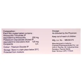 Moxikind CV 375 Tablet | Uses, Side Effects, Price | Apollo Pharmacy