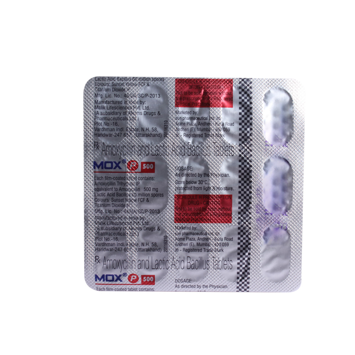 Mox P 500 Tablet | Uses, Side Effects, Price | Apollo Pharmacy
