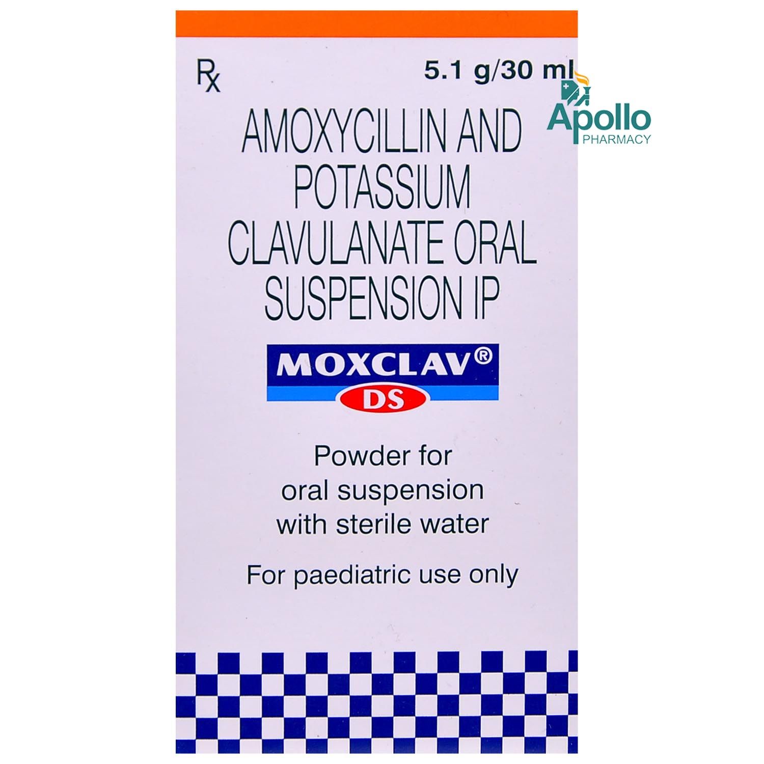 Moxclav DS Powder for Oral Suspension | Uses, Side Effects, Price ...