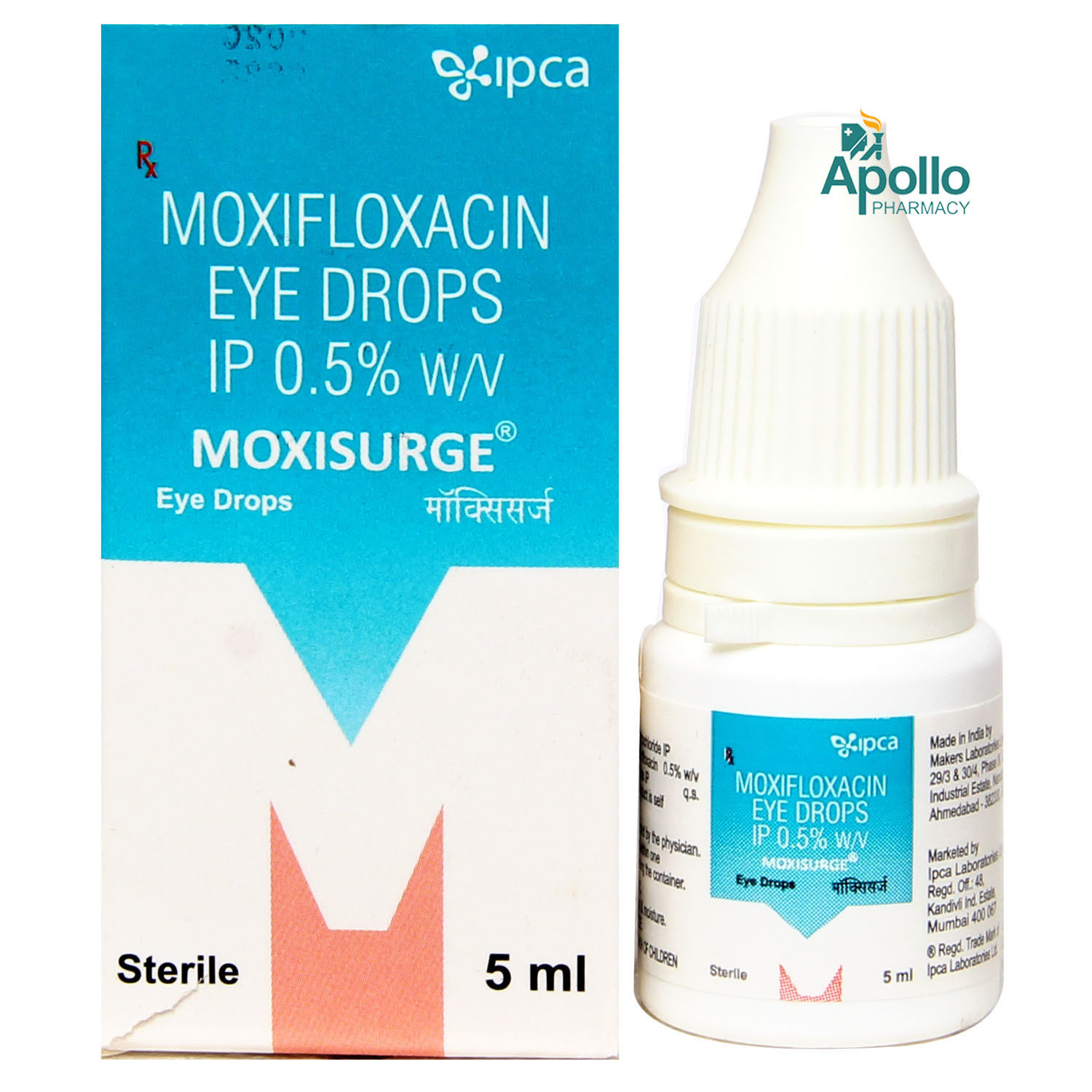 Moxisurge Eye Drops 5 ml Price, Uses, Side Effects, Composition ...