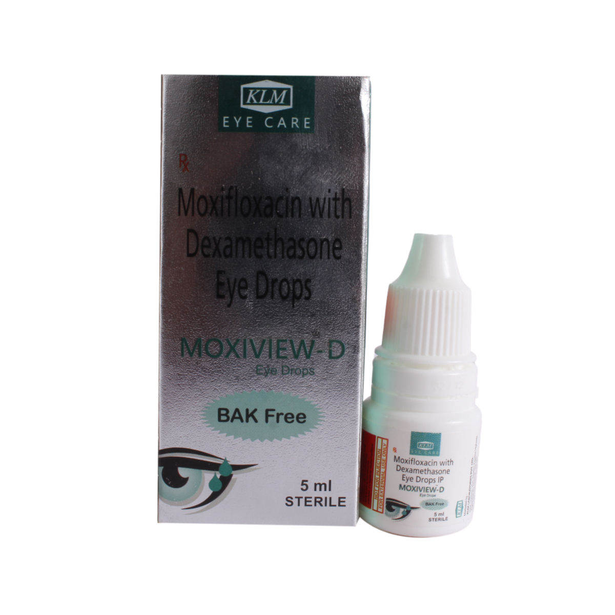 Moxiview-D Eye Drops 5 ml | Uses, Side Effects, Price | Apollo Pharmacy