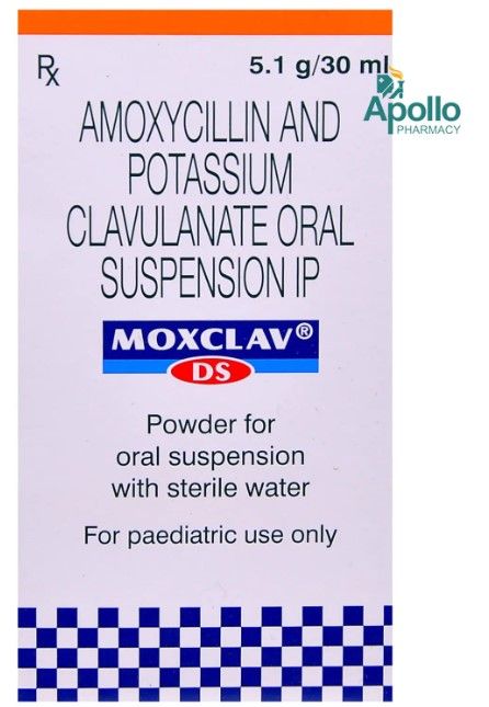Moxclav DS Powder For Oral Suspension | Uses, Side Effects, Price ...
