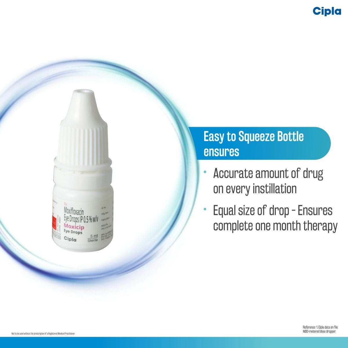Moxicip Eye Drops 5 ml | Uses, Side Effects, Price | Apollo Pharmacy
