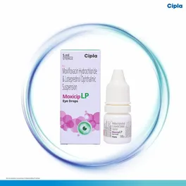 Moxicip LP Eye Drops 5 ml | Uses, Side Effects, Price | Apollo Pharmacy