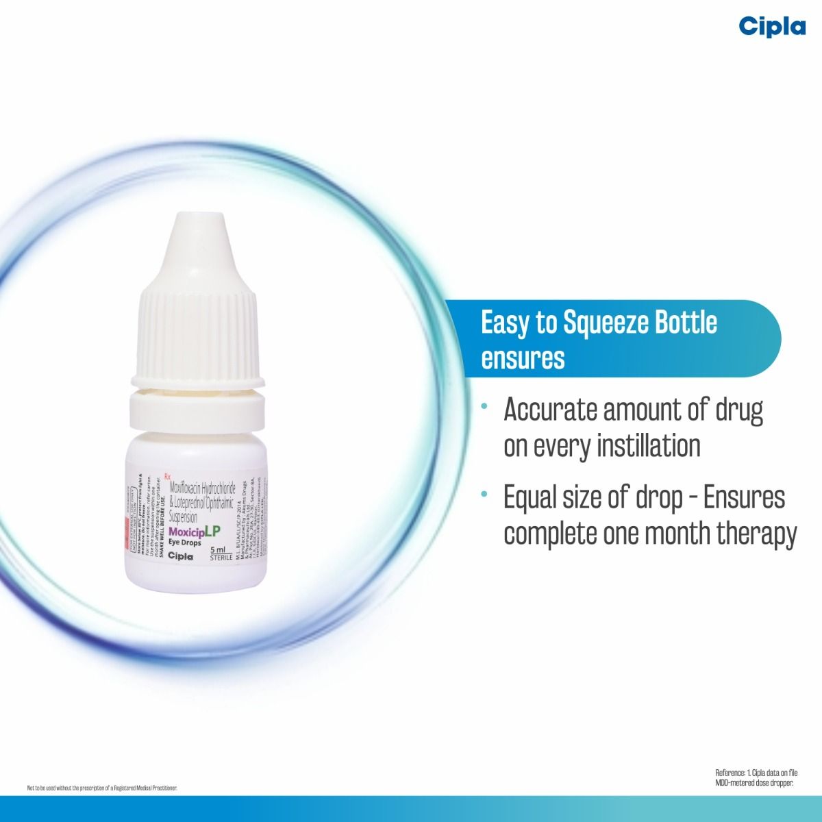 Moxicip LP Eye Drops 5 ml | Uses, Side Effects, Price | Apollo Pharmacy