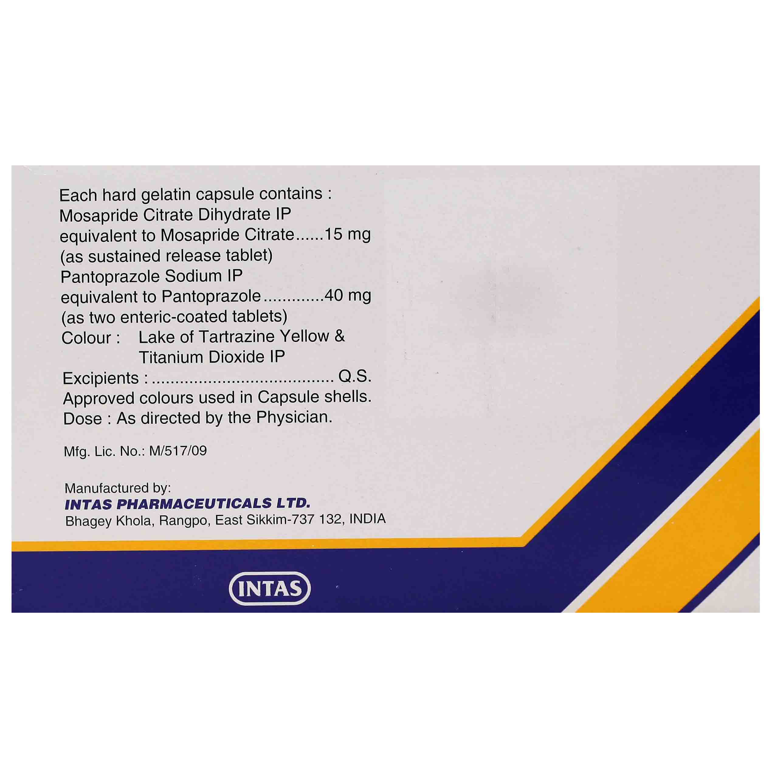 Moza Plus Capsule 10's Price, Uses, Side Effects, Composition - Apollo ...