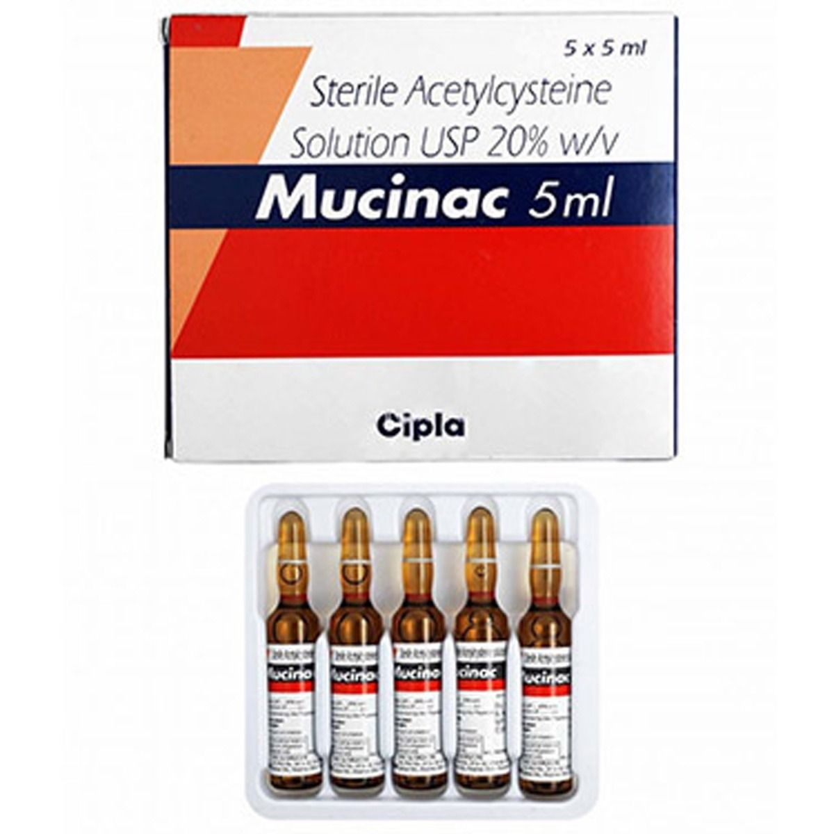 Mucinac Injection 5 ml Price, Uses, Side Effects, Composition - Apollo ...
