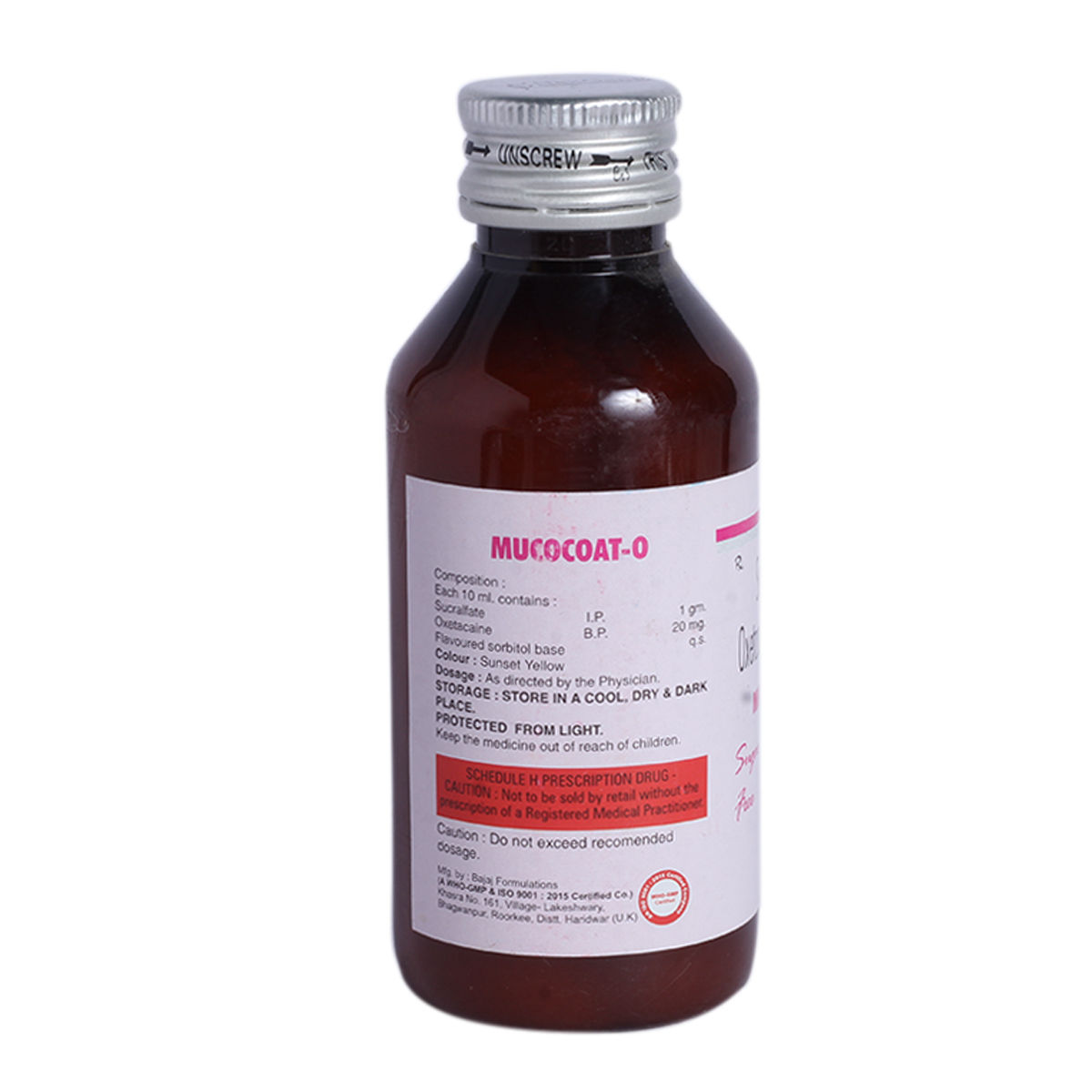 Mucocoat-O Suspension 100 ml Price, Uses, Side Effects, Composition ...