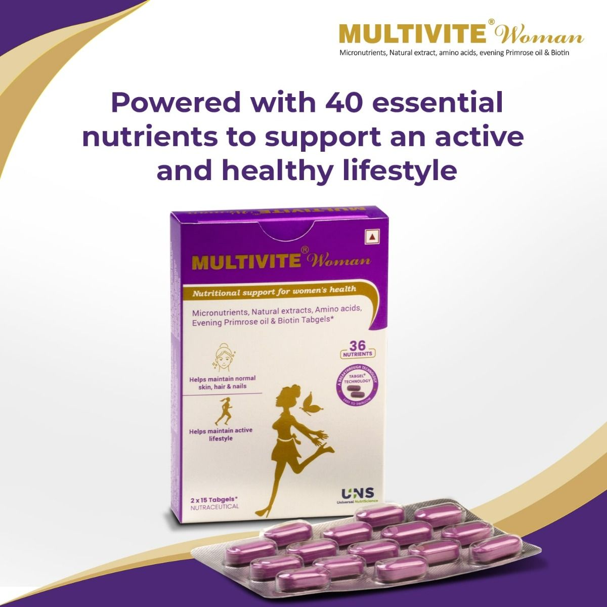 Multivite Woman Capsule 15's Price, Uses, Side Effects, Composition ...