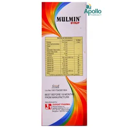 Mulmin Syrup | Uses, Side Effects, Price | Apollo Pharmacy