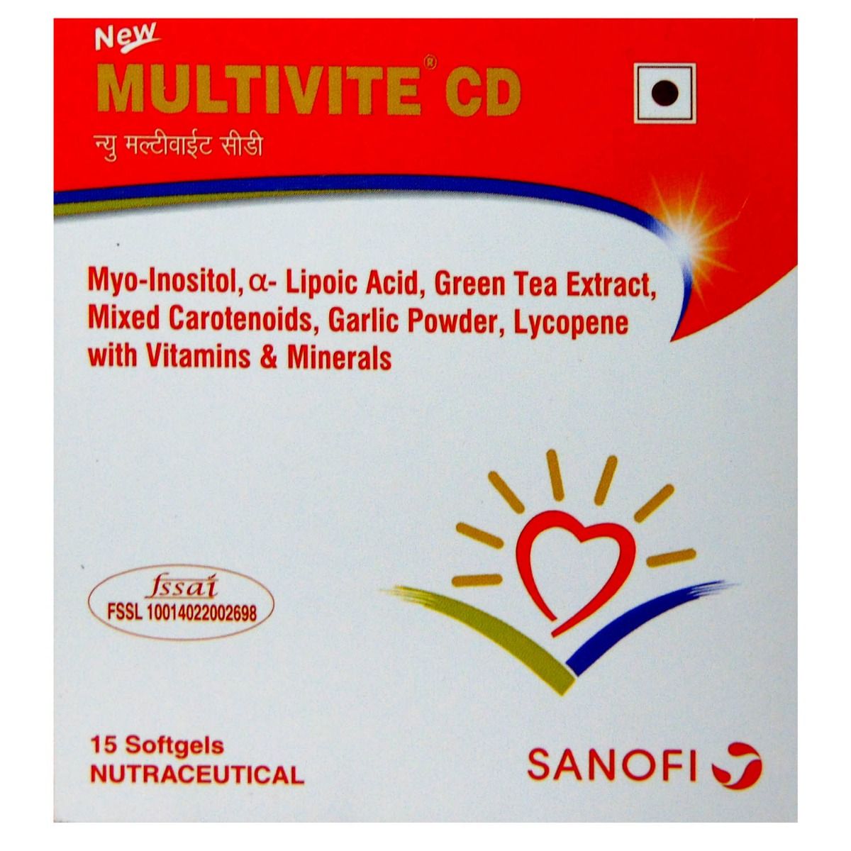 Multivite CD Sofgels Capsule 15's Price, Uses, Side Effects ...