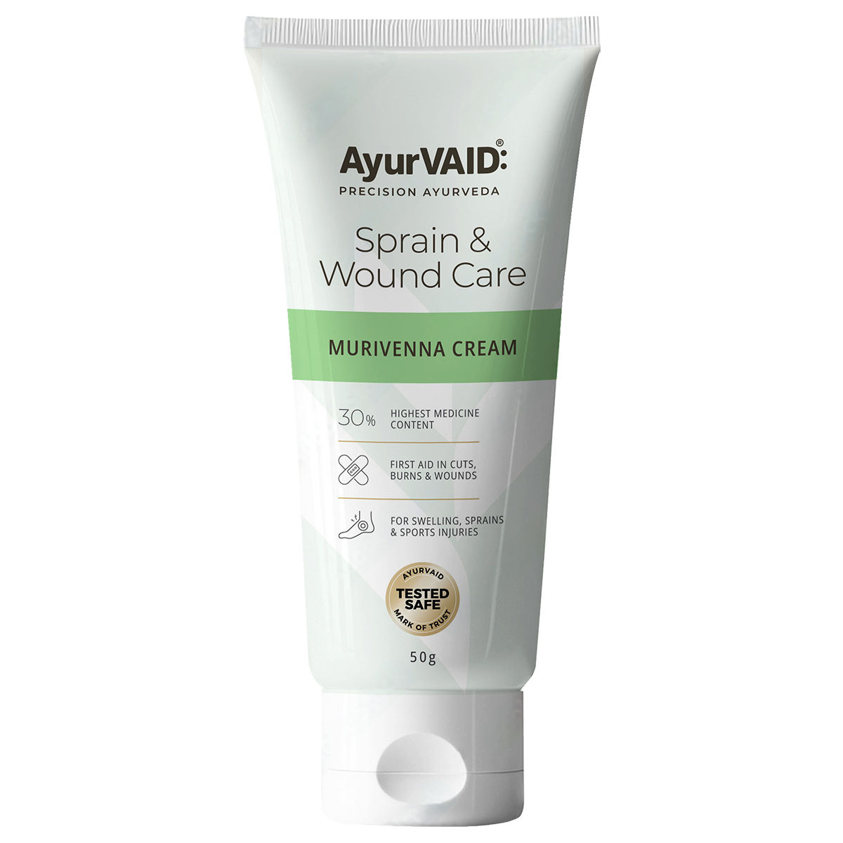 AyurVAID Murivenna Cream, 50 gm - Ayurveda First-Aid Cream for Cuts ...