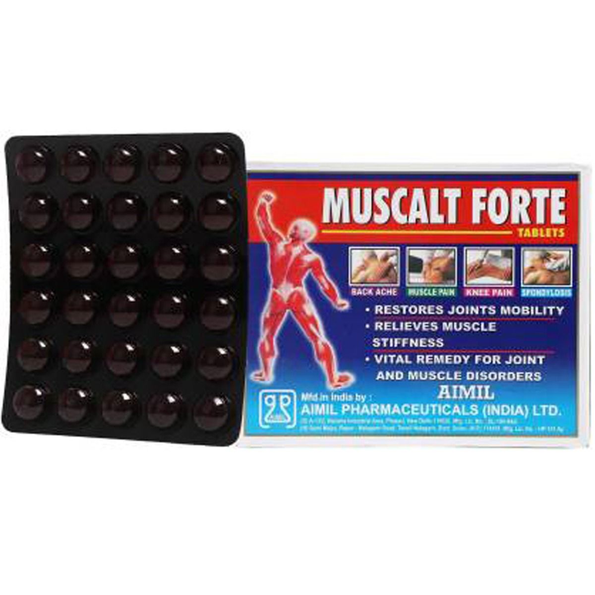 Muscalt Forte, 30 Tablets Price, Uses, Side Effects, Composition ...