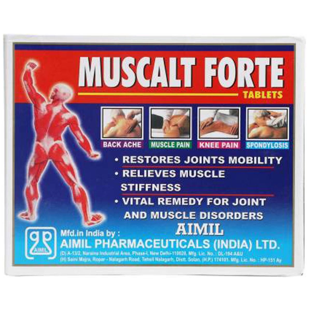 Muscalt Forte, 30 Tablets Price, Uses, Side Effects, Composition ...