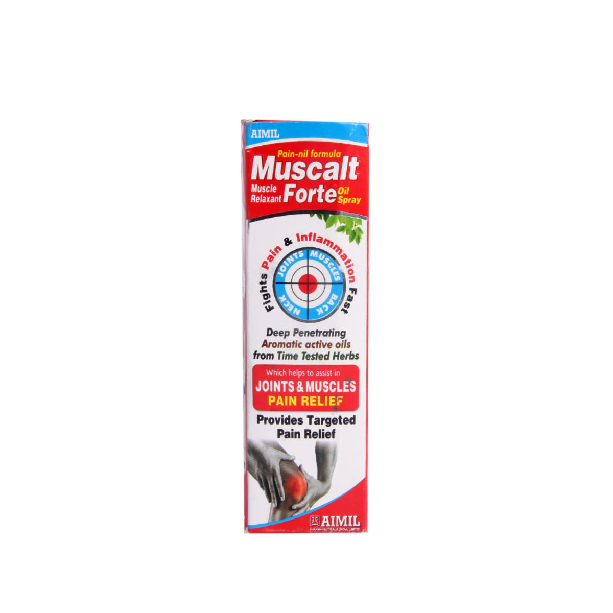 Aimil Muscalt Forte Oil Spray, 60 ml Price, Uses, Side Effects ...