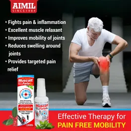 Buy Aimil Muscalt Forte Oil Spray, 30 ml | 19 Minutes Delivery | Apollo ...