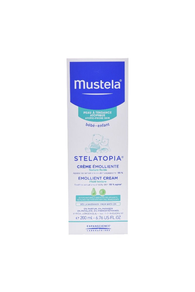 Mustela Stelatopia Emollient Baby Cream, 200 ml Price, Uses, Side ...