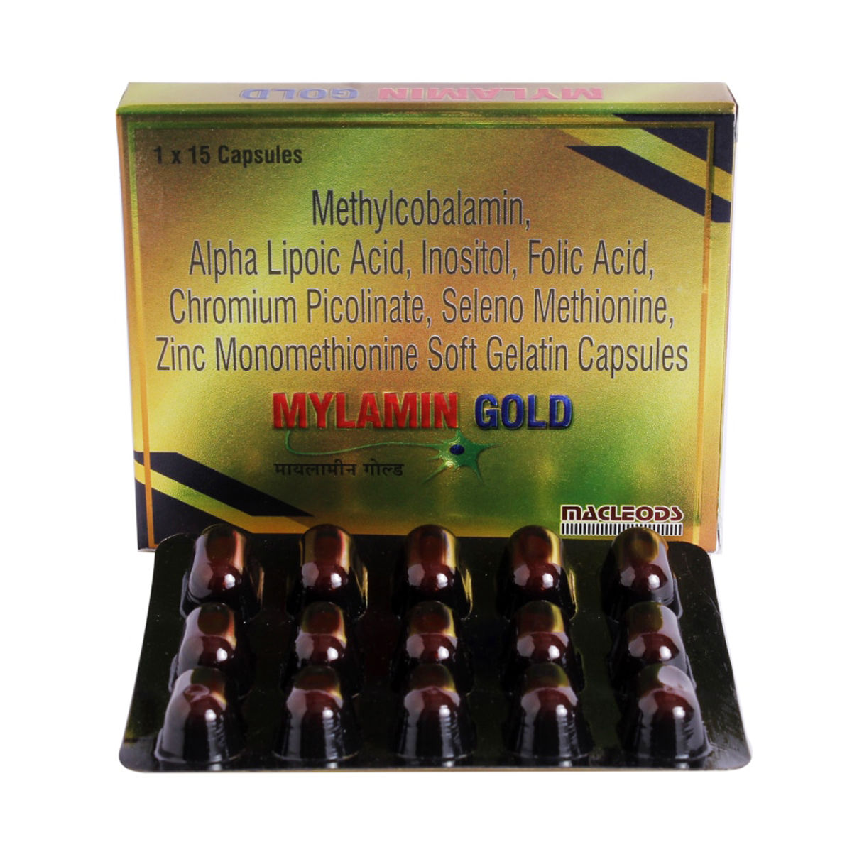 Mylamin Gold Softgel Capsule 15's Price, Uses, Side Effects ...