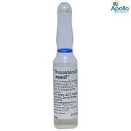 Myoril Injection 6 x 2 ml | Uses, Side Effects, Price | Apollo Pharmacy
