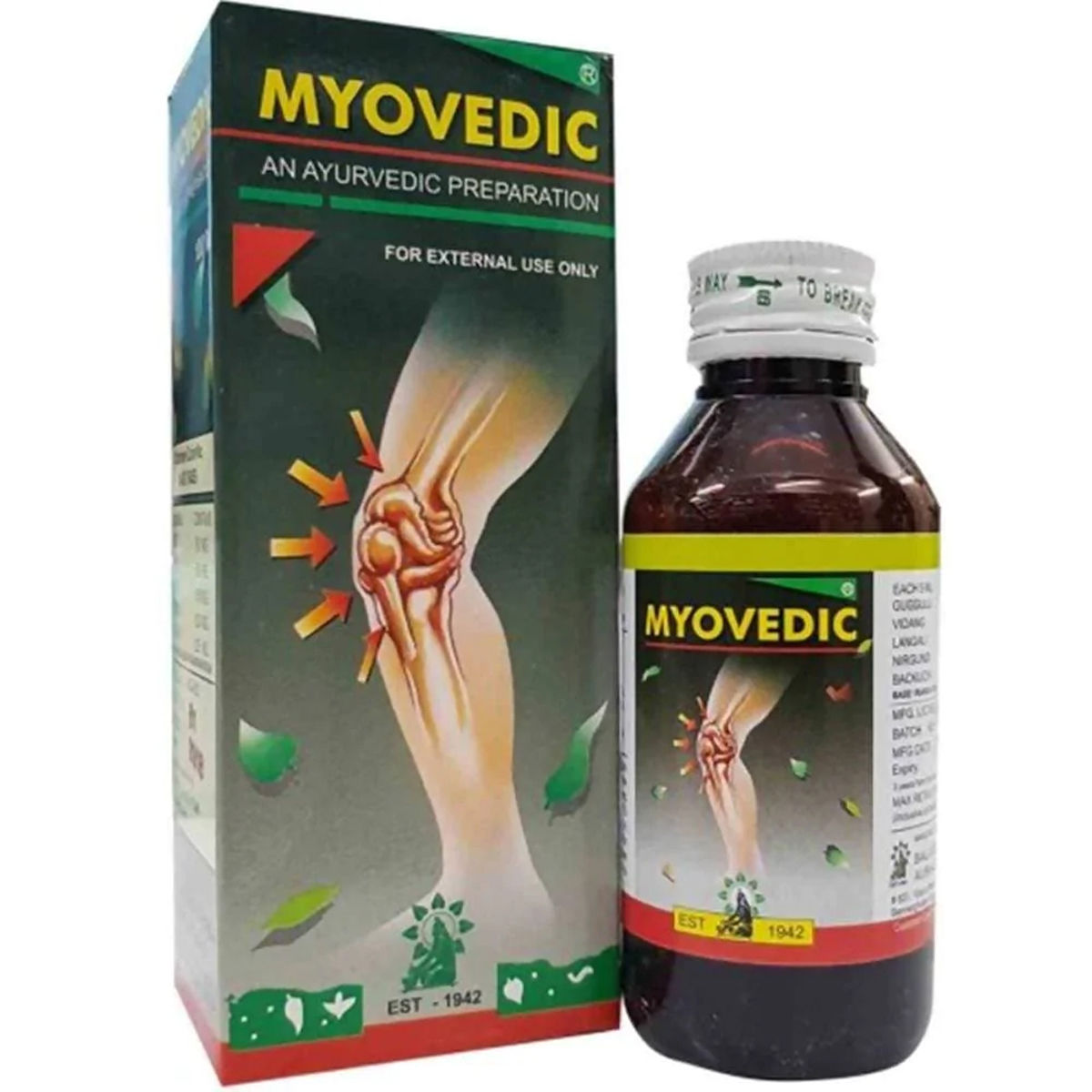 Myovedic Massage Oil, 100 ml Price, Uses, Side Effects, Composition ...