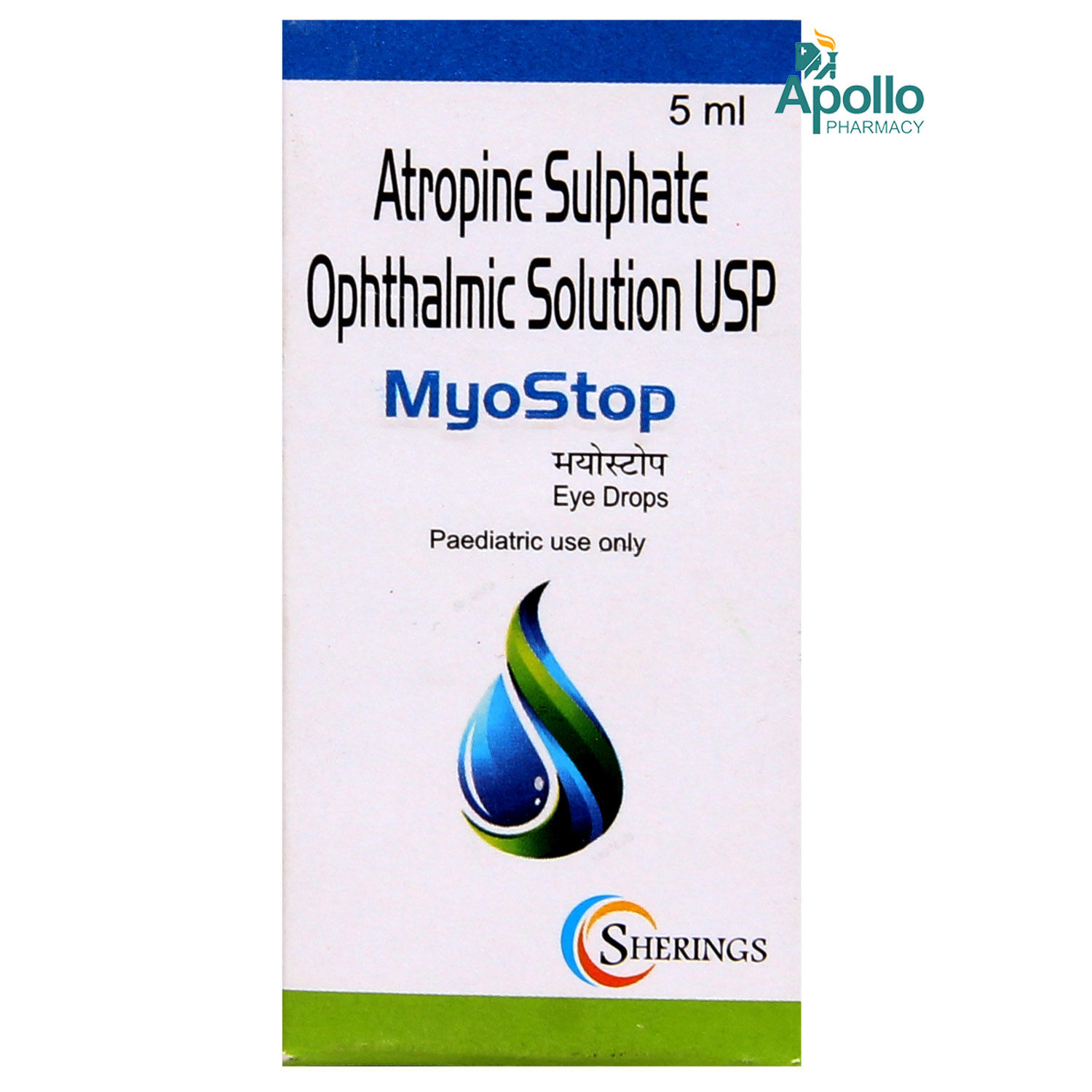 Myostop Eye Drops 5 ml | Uses, Side Effects, Price | Apollo Pharmacy