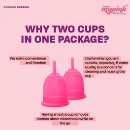 MYPINK Menstrual Cups Medium for Women, 2 Count | Uses, Benefits, Price ...