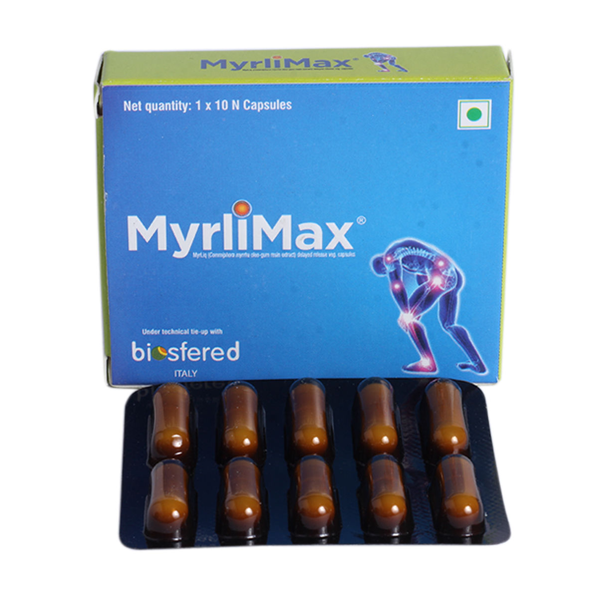 Myrlimax DR Capsule 10's Price, Uses, Side Effects, Composition ...