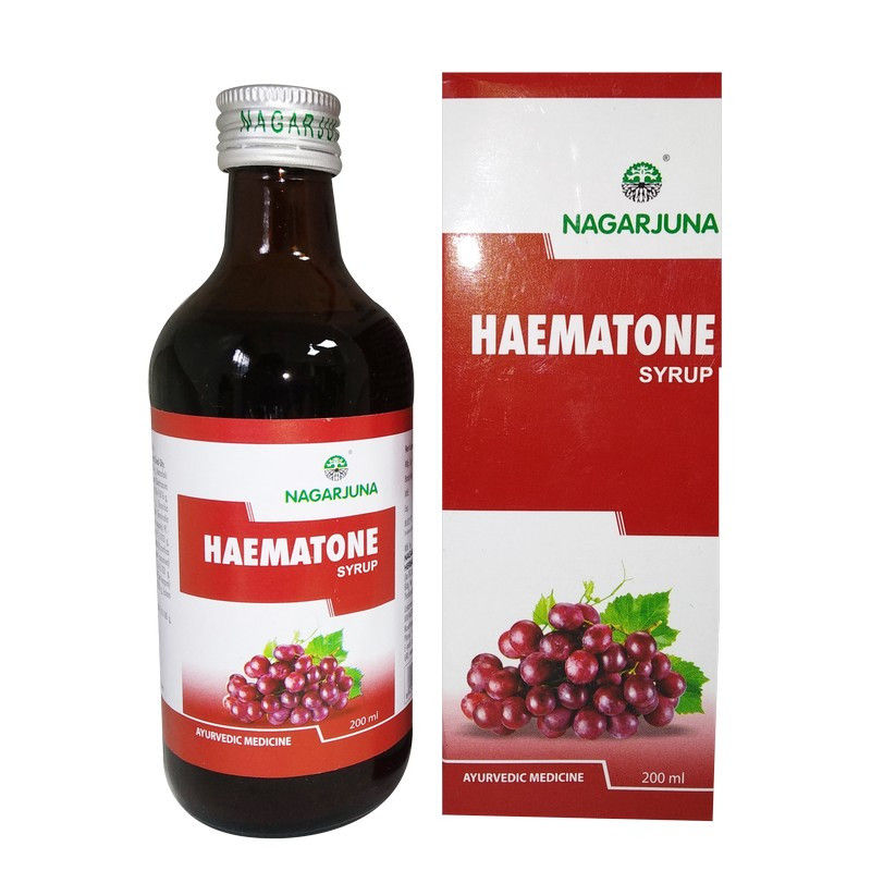 Nagarjuna Ayurveda Haematone Syrup, 200 ml Price, Uses, Side Effects ...