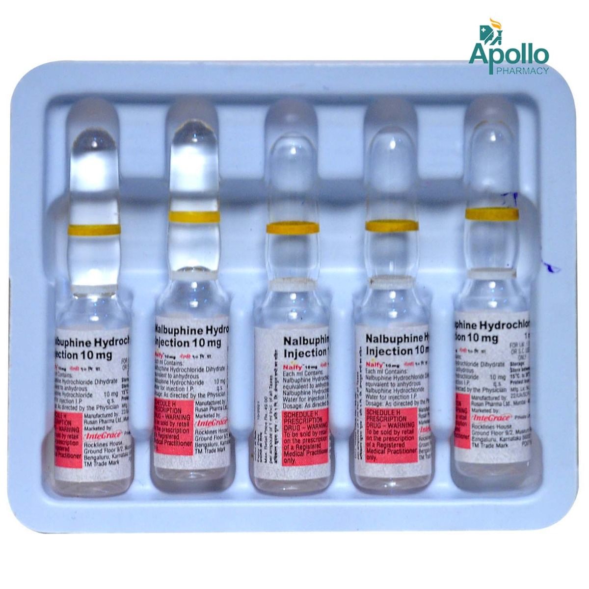 Nalfy 10mg Injection 1 ml Price, Uses, Side Effects, Composition ...