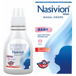 Nasivion Mini 0.01% Nasal Drops | Uses, Side Effects, Price | Apollo ...