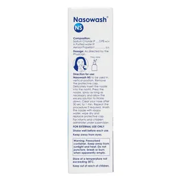 Nasowash NS Isotonic Nasal Spray | Uses, Side Effects, Price | Apollo ...