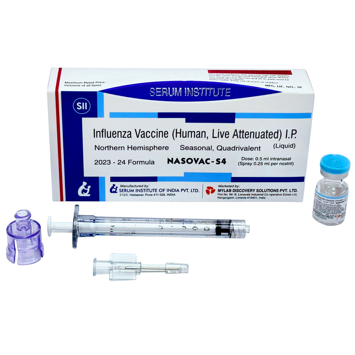Nasovac-S4 Influenza Vaccine | Uses, Side Effects, Price | Apollo Pharmacy