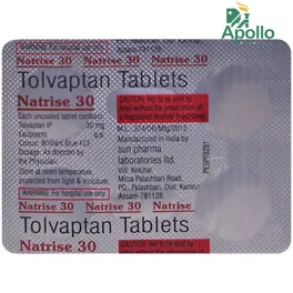 Natrise 30 Tablet | Uses, Side Effects, Price | Apollo Pharmacy