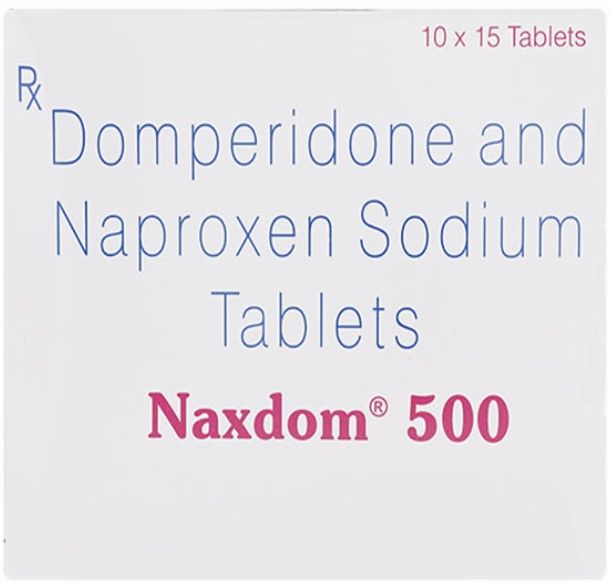 Naxdom 500 Tablet | Uses, Side Effects, Price | Apollo Pharmacy