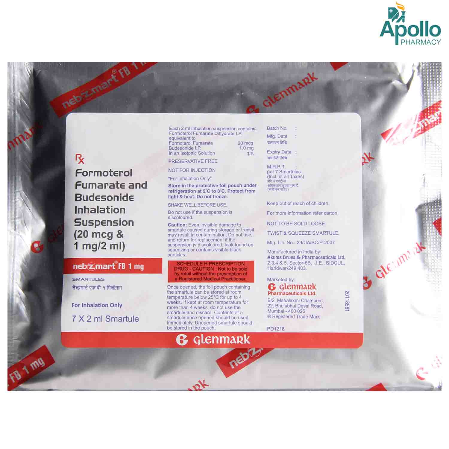 Nebzmart FB Smartules 2 ml Price, Uses, Side Effects, Composition ...