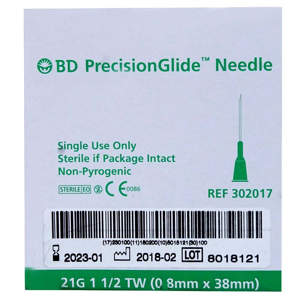 Needles 21G 1.5 - Bd | Uses, Side Effects, Price | Apollo Pharmacy