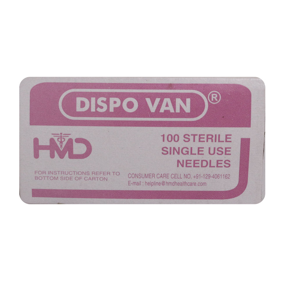 Needle -24gx1.5 Dispovan Price, Uses, Side Effects, Composition ...