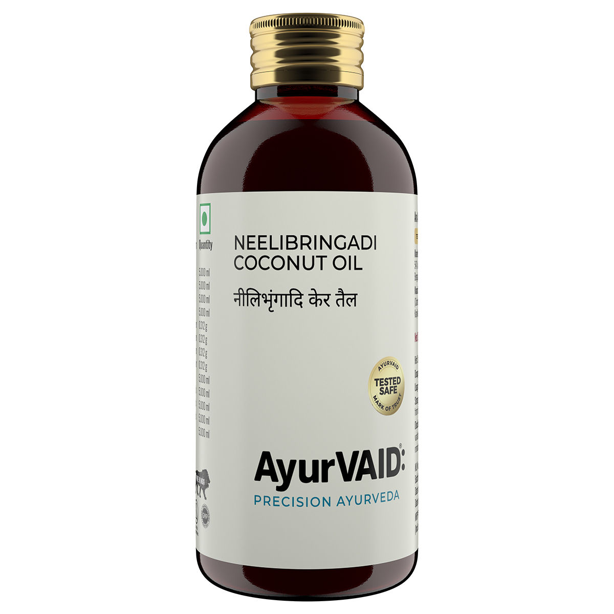 Buy Ayurvaid Neelibringadi Coconut Oil, 200 ml - Prevents Premature ...