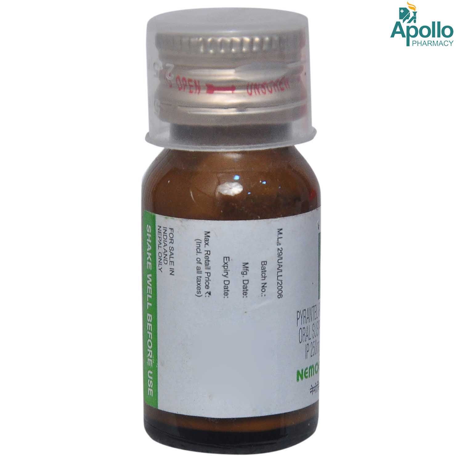 Nemocid Suspension 10 ml Price, Uses, Side Effects, Composition ...