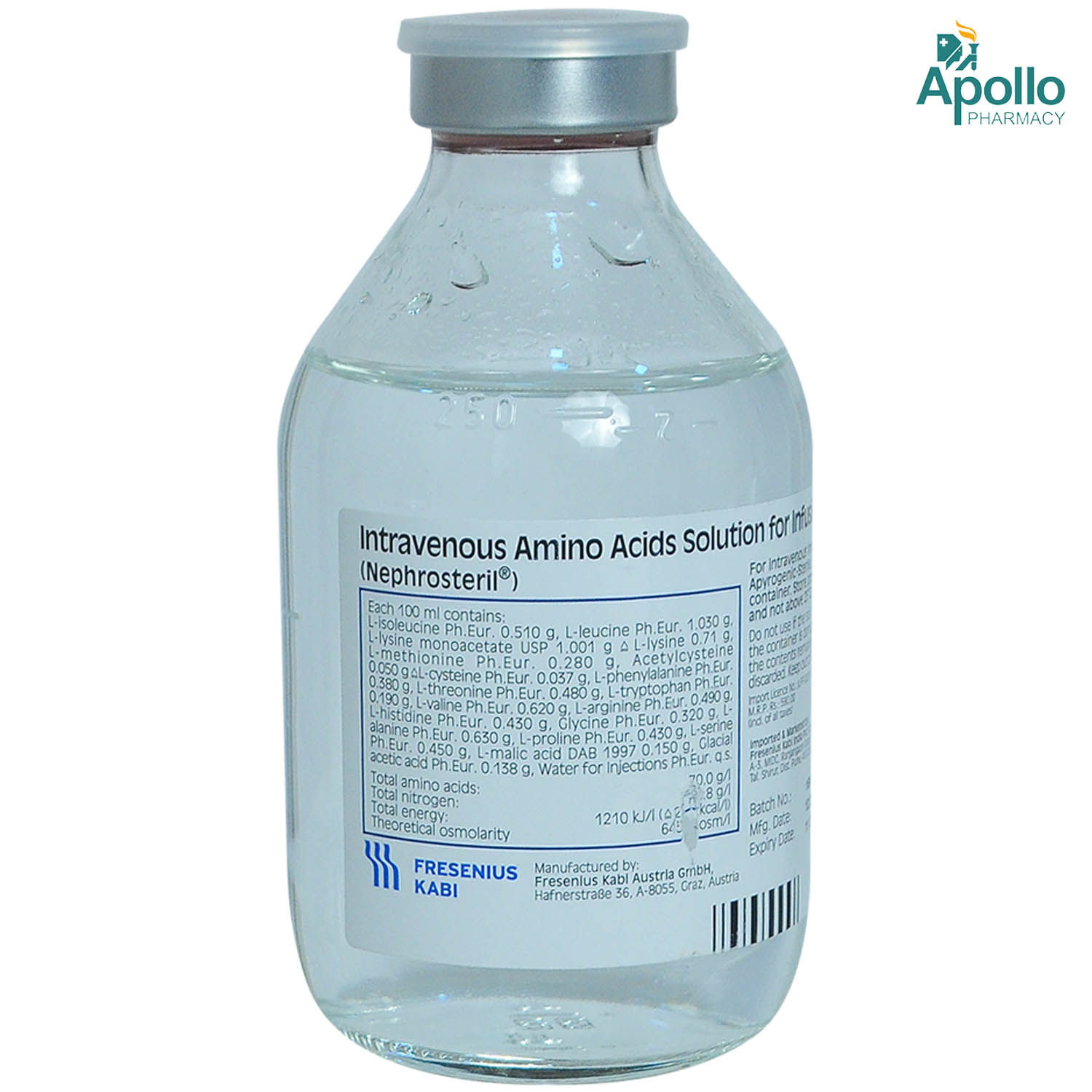 Nephrosterile Infusion | Uses, Side Effects, Price | Apollo Pharmacy