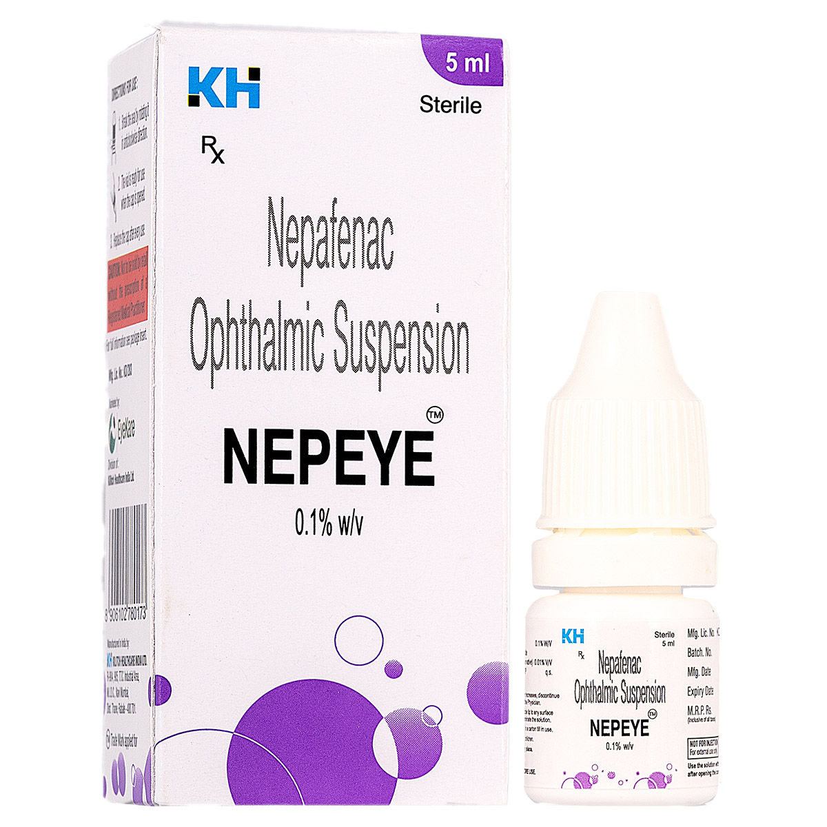 Nepeye Ophthalmic Suspension | Uses, Side Effects, Price | Apollo Pharmacy