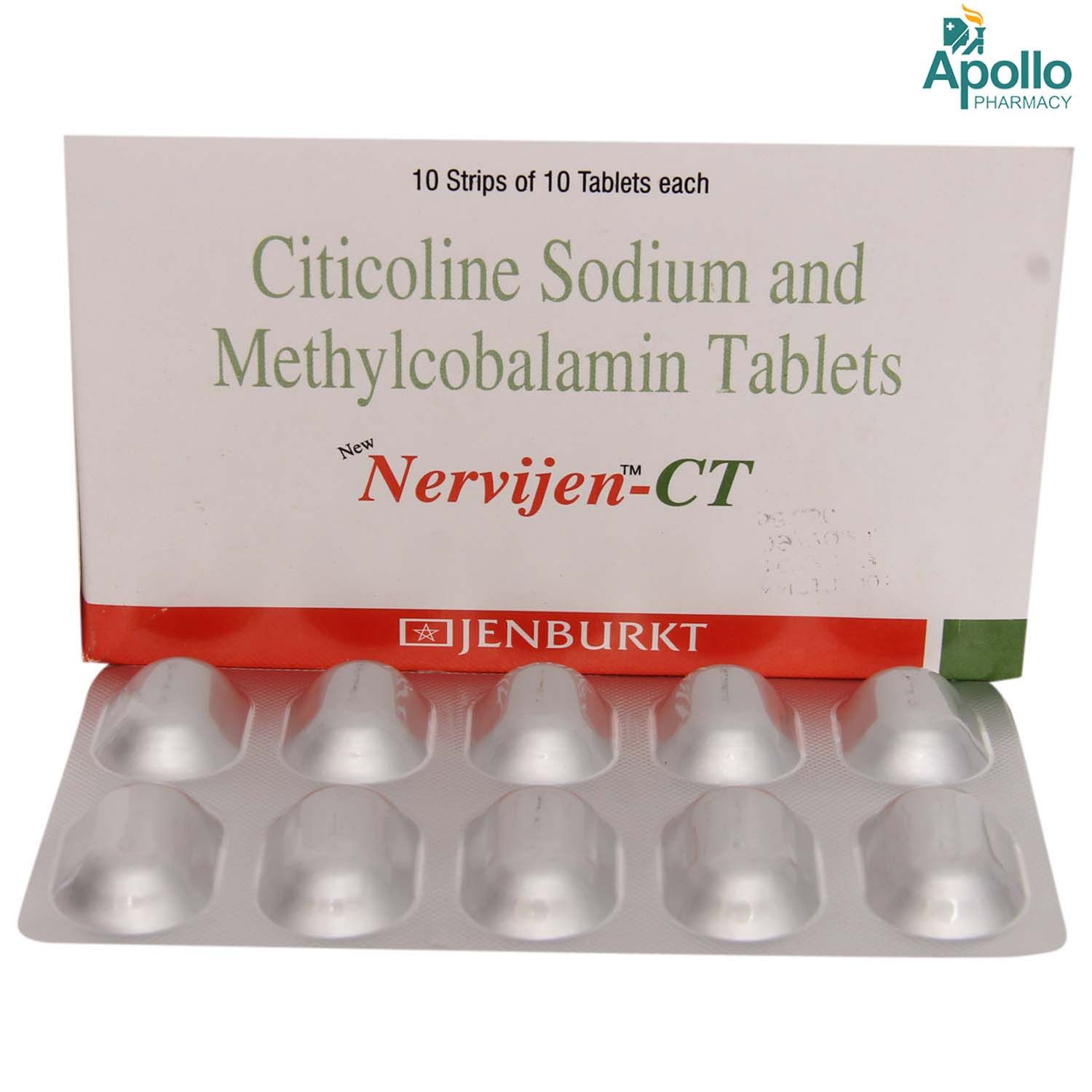 New Nervijen CT Tablet 10's Price, Uses, Side Effects, Composition ...