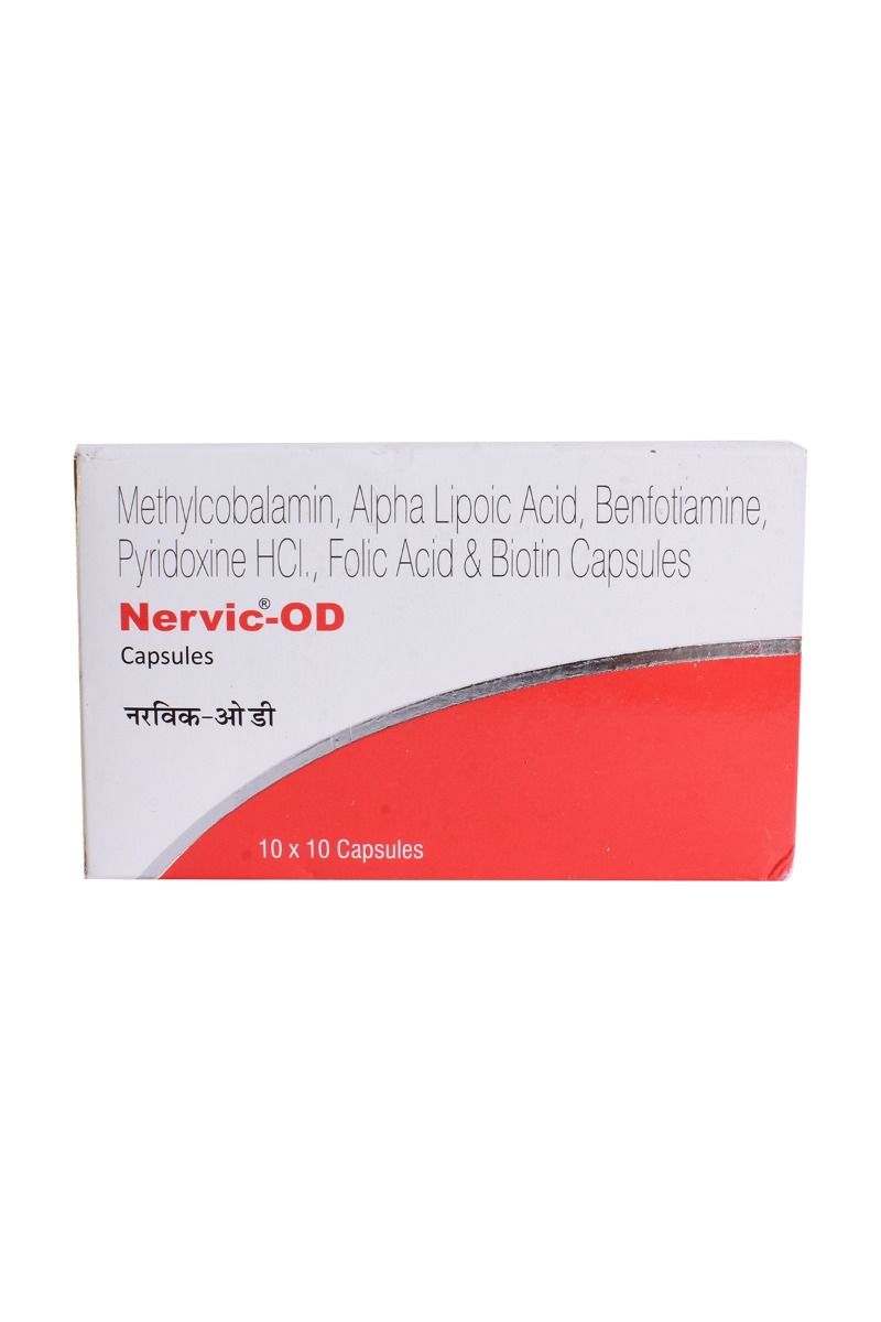 Nervic-OD Capsule 10's Price, Uses, Side Effects, Composition - Apollo ...