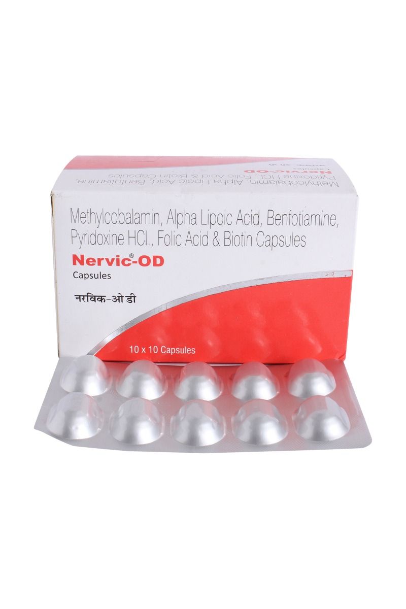 Nervic-OD Capsule | Uses, Side Effects, Price | Apollo Pharmacy